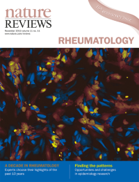 Volume 11 | Nature Reviews Rheumatology