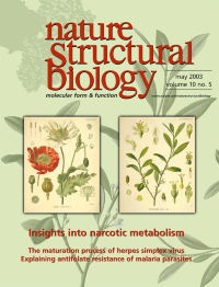 Volume 10 | Nature Structural & Molecular Biology