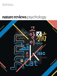 Volume 1 | Nature Reviews Psychology