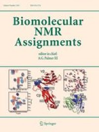 Backbone NMR assignments of the C-terminal domain of the human prion ...