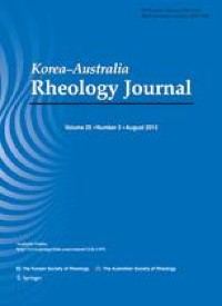 Comparative study on the rheological properties of natural and ...