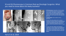 Gastrointestinal and genitourinary fluoroscopy: a pictorial essay of a ...