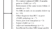 Temporal evolution of the LI-RADS radiation treatment response ...