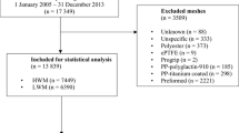 A meta-analysis comparing tacker mesh fixation with suture mesh ...