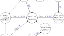 Invariants for sum-rank metric codes | Annali di Matematica Pura ed ...