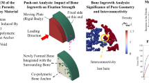 Influence of Porocoat Beaded Coating Structure on Bone Ingrowth Around ...