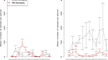 Responses of four coffee varieties to infestations of the aphid ...