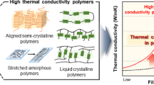 Design of molecular structure for low and high thermal conductivity in ...