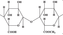 Conformational stability of homogalacturonan pectin in water and dry ...