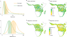 A globally consistent negative effect of edge on aboveground forest ...