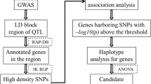 QTN detection and candidate gene identification for improved eating and ...