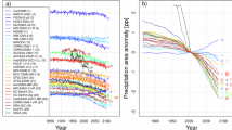 Observations indicate regionally misleading wetting and drying trends ...