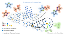 Enzyme-inspired single-atom photocatalysis for oxygen reduction to ...