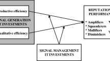 Market signalling by microenterprises when building reputational ...