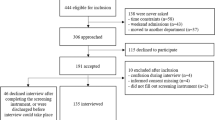 Prevalence and predictors of elder abuse among older adults attending emergency departments: a ...