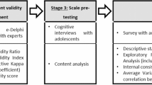 Development and validation evaluation of the depressive disorders self ...