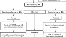 Instrument-assisted soft tissue mobilization for musculoskeletal ...