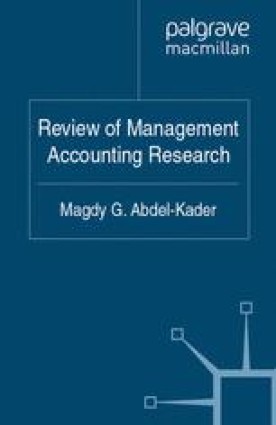 Strategic Management Accounting | SpringerLink