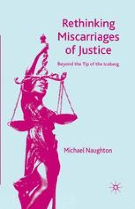 Rethinking Miscarriages of Justice | SpringerLink