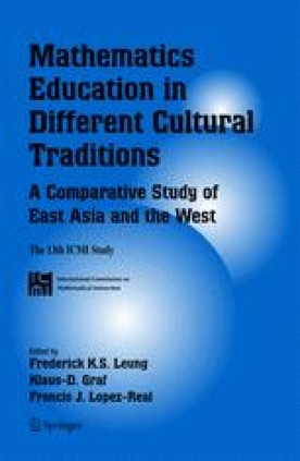 Mathematics Education in Different Cultural Traditions- A Comparative ...