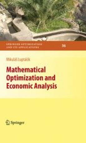 Mathematical Optimization and Economic Analysis | SpringerLink