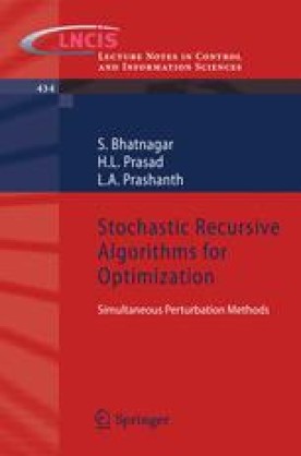 Stochastic Recursive Algorithms for Optimization | SpringerLink