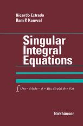 Singular Integral Equations | SpringerLink