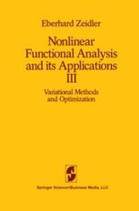 Nonlinear Functional Analysis and its Applications | SpringerLink