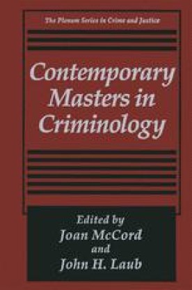 Criminal Behavior and Learning Theory | SpringerLink