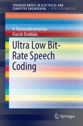 Ultra Low Bit-Rate Coders | SpringerLink