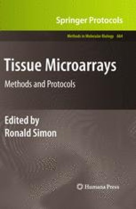 Tissue Microarrays from Frozen Tissues-OCT Technique | SpringerLink