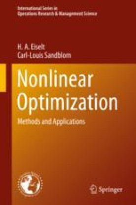 Nonlinear Optimization | SpringerLink