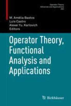 Operator Theory, Functional Analysis and Applications | SpringerLink