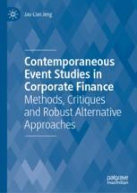 Contemporaneous Event Studies in Corporate Finance | SpringerLink