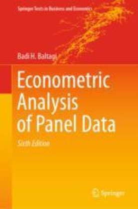 Dynamic Panel Data Models | SpringerLink