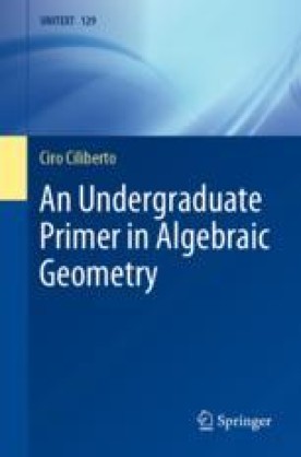 An Undergraduate Primer in Algebraic Geometry | SpringerLink