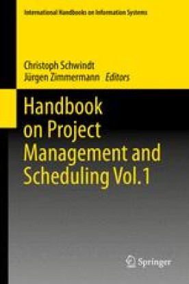 Handbook on Project Management and Scheduling Vol.1 | SpringerLink