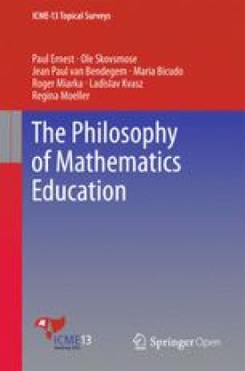 The Philosophy of Mathematics Education | SpringerLink