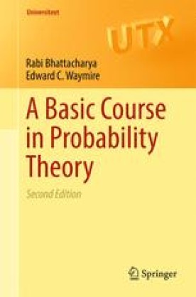 A Basic Course in Probability Theory | SpringerLink