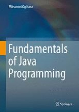 Fundamentals of Java Programming | SpringerLink