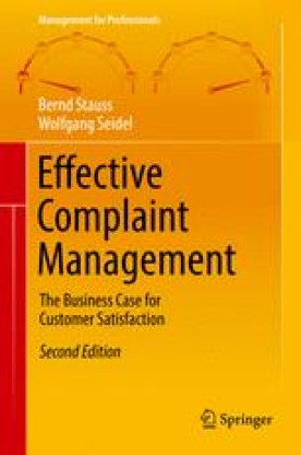 Principles of Complaint Management | SpringerLink