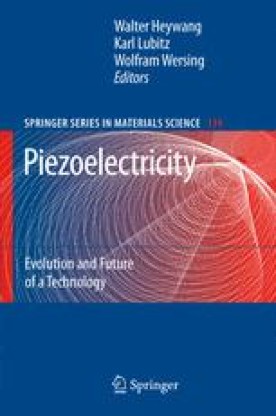 Piezoelectricity | SpringerLink