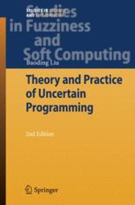 Theory and Practice of Uncertain Programming | SpringerLink