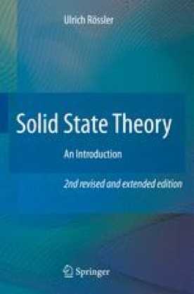 Solid State Theory | SpringerLink