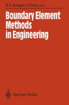 Boundary Element Methods in Engineering | SpringerLink
