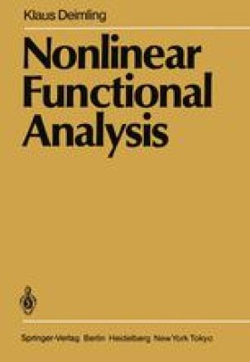 Nonlinear Functional Analysis | SpringerLink