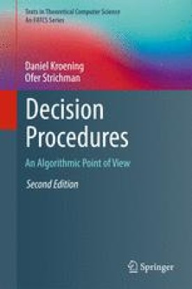 Decision Procedures | SpringerLink