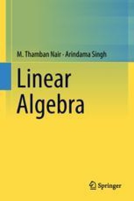 Linear Algebra | SpringerLink