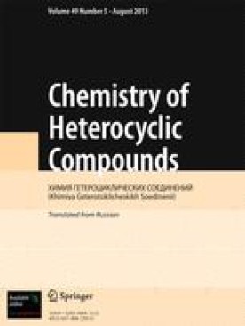 Chemistry of Heterocyclic Compounds | Volume 59, issue 4-5