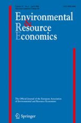 Environmental and Resource Economics | Volumes and issues